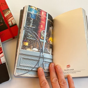 Red Cover London Notebook, London Travel Gift, London Travel Sketchbook ...