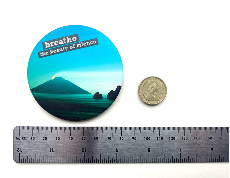 Etna Muntagna Eruption Sicily Fridge Magnet, Unique Travel Fridge ...