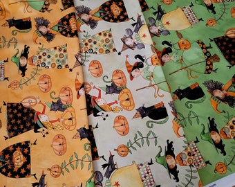 Halloween Whimsy Fabric - Etsy