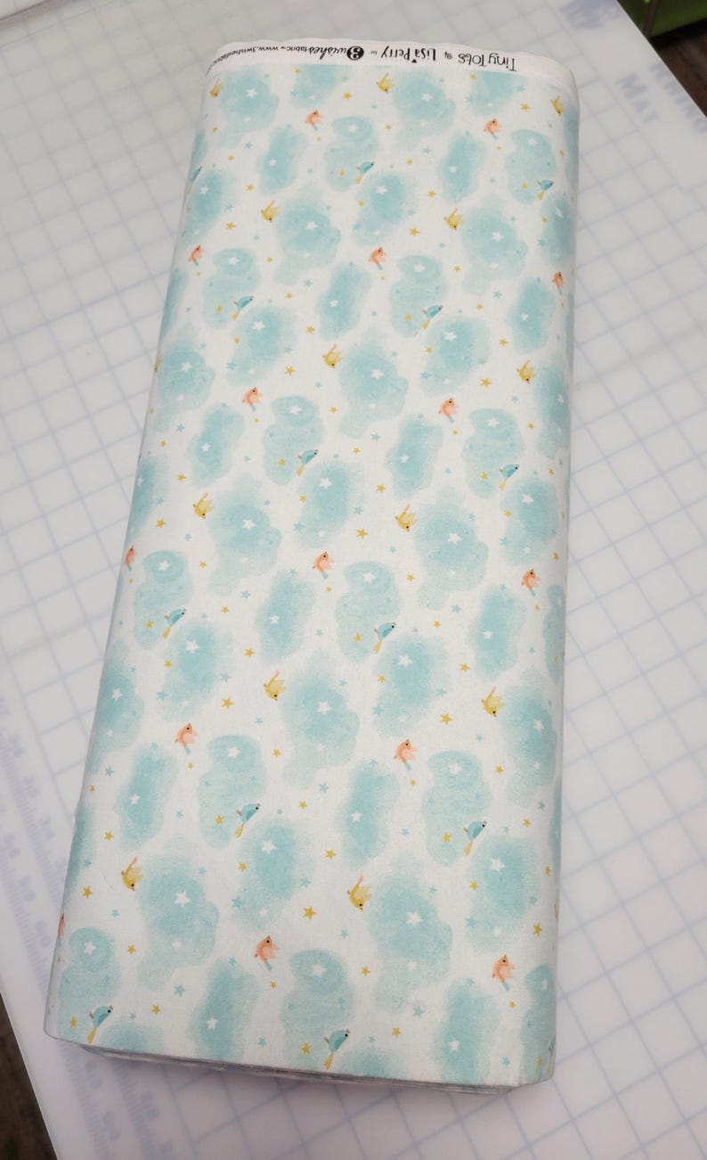 Tiny Tots Cotton FLANNEL by Lisa Perry for 3 Wishes Fabrics. 5 Prints ...