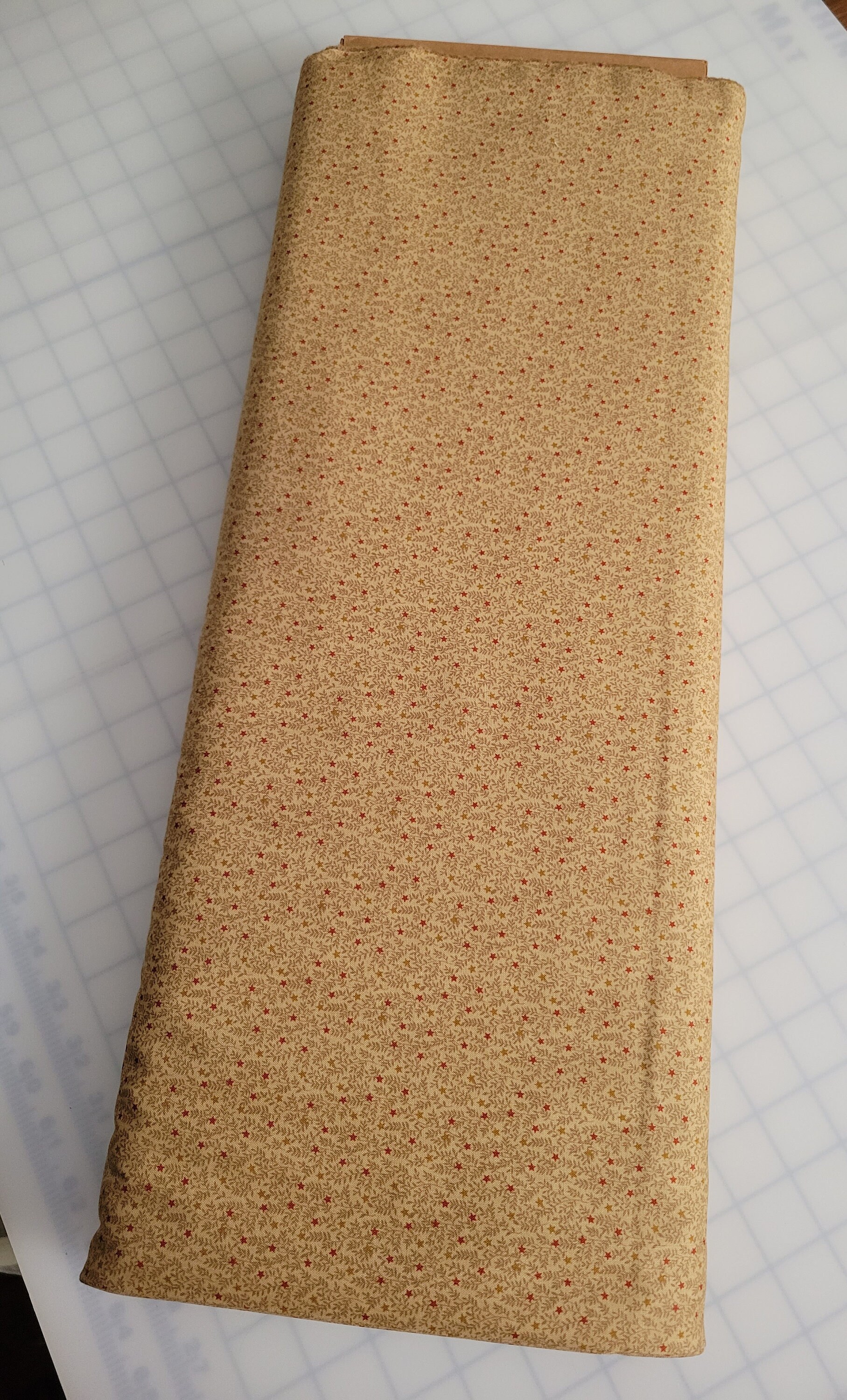 Cavalier Crows Tiny Stars in Black/tan/orange Cotton Fabric - Etsy