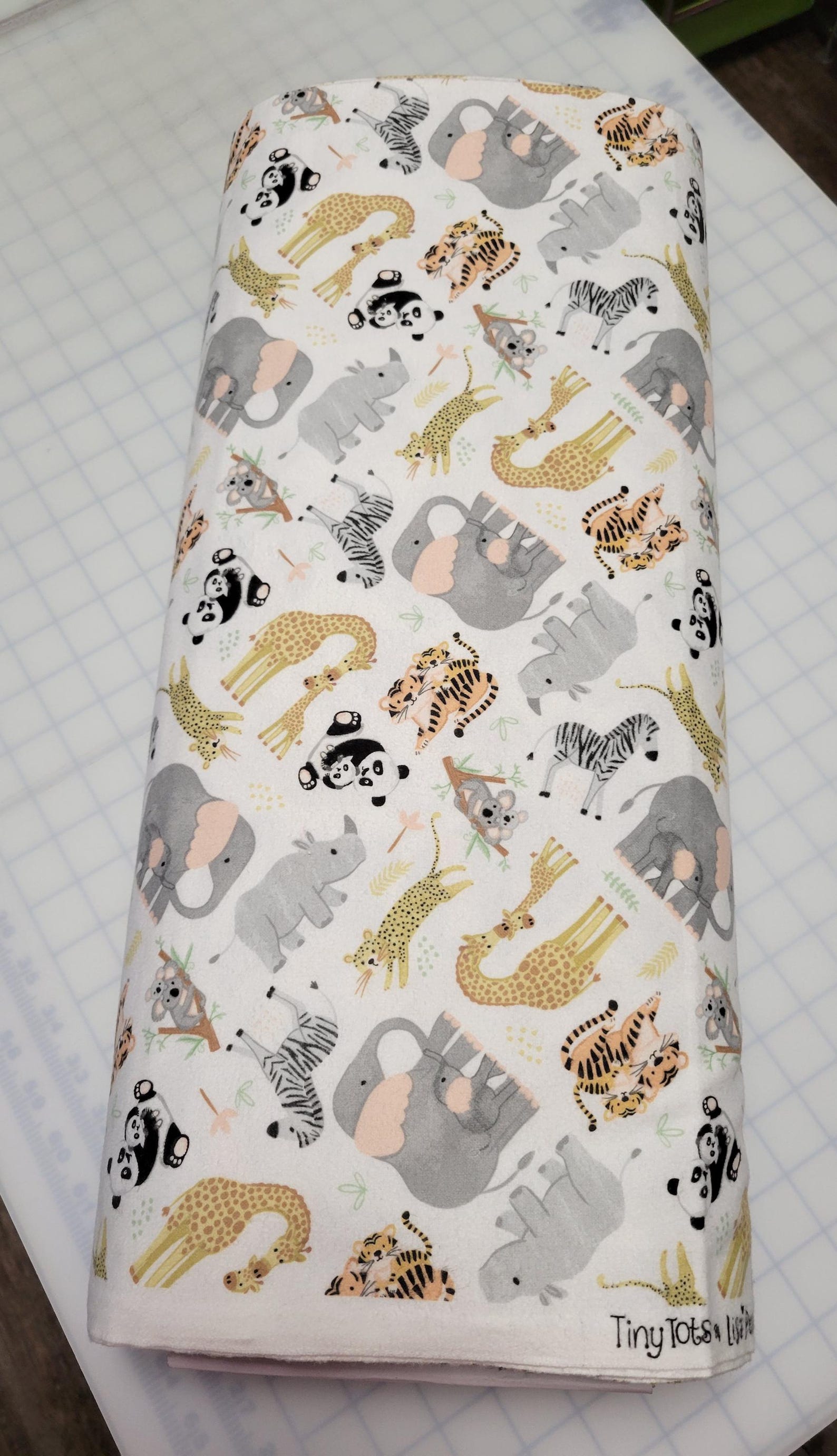 Tiny Tots Cotton FLANNEL by Lisa Perry for 3 Wishes Fabrics. 5 Prints ...
