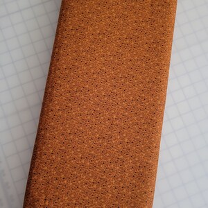 Cavalier Crows Tiny Stars in Black/tan/orange Cotton Fabric From Henry ...