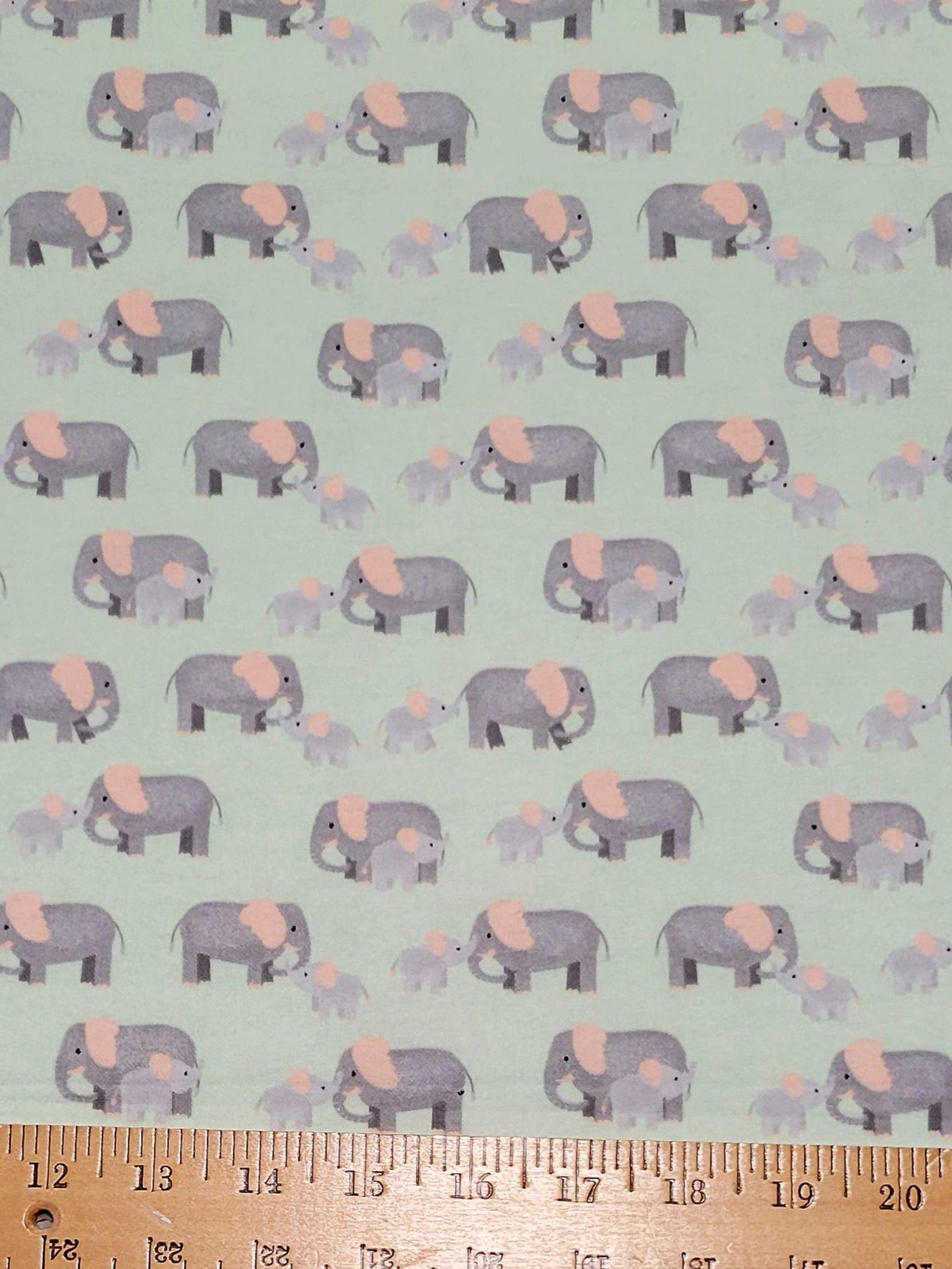 Tiny Tots Cotton FLANNEL by Lisa Perry for 3 Wishes Fabrics. 5 Prints ...