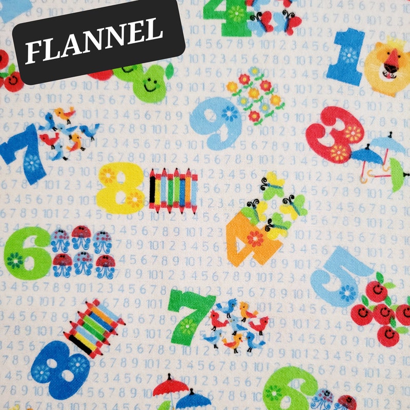 Fabric Numbers - Etsy