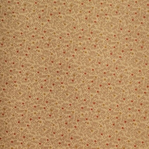 Cavalier Crows Tiny Stars in Black/tan/orange Cotton Fabric From Henry ...