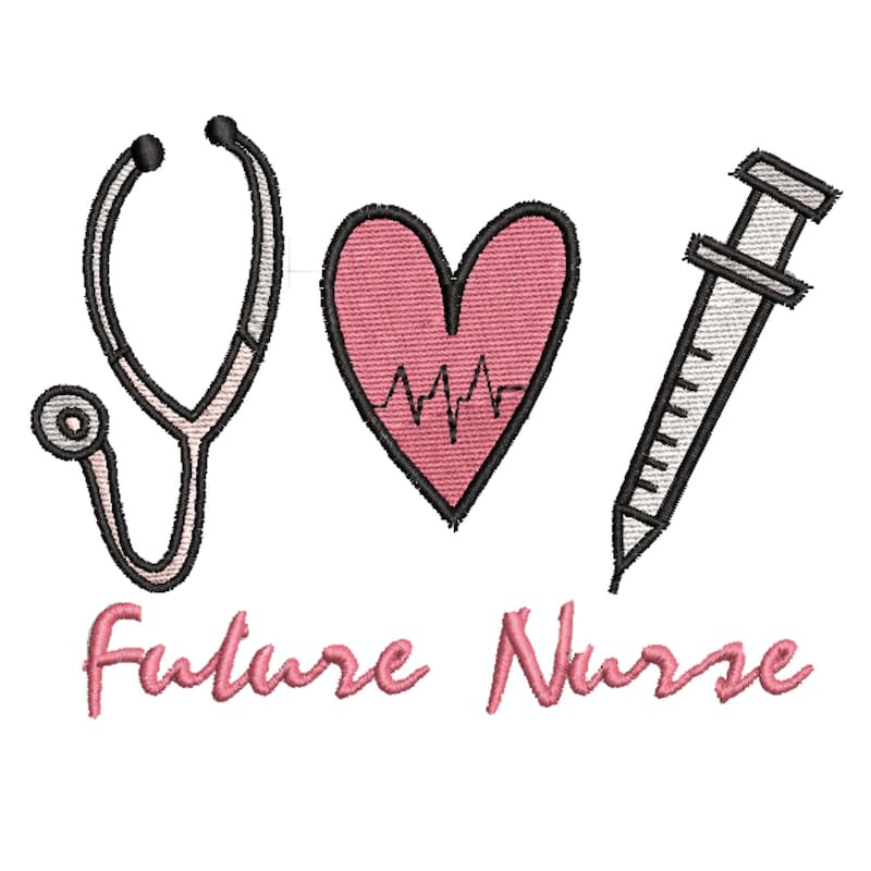 Nurse Embroidery - Etsy
