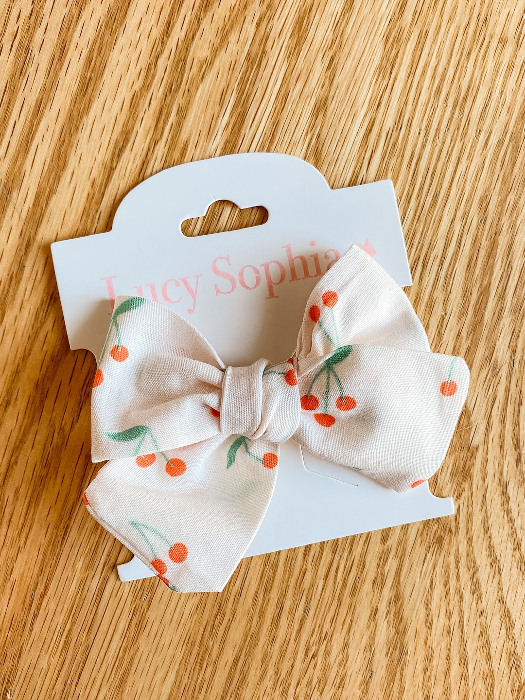 Cherry Girls Hair Bows, Cherry Bow, Summer, Vacation, Girls Hair ...