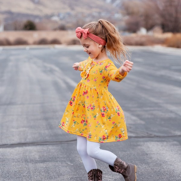 Fall Toddler Dress - Etsy