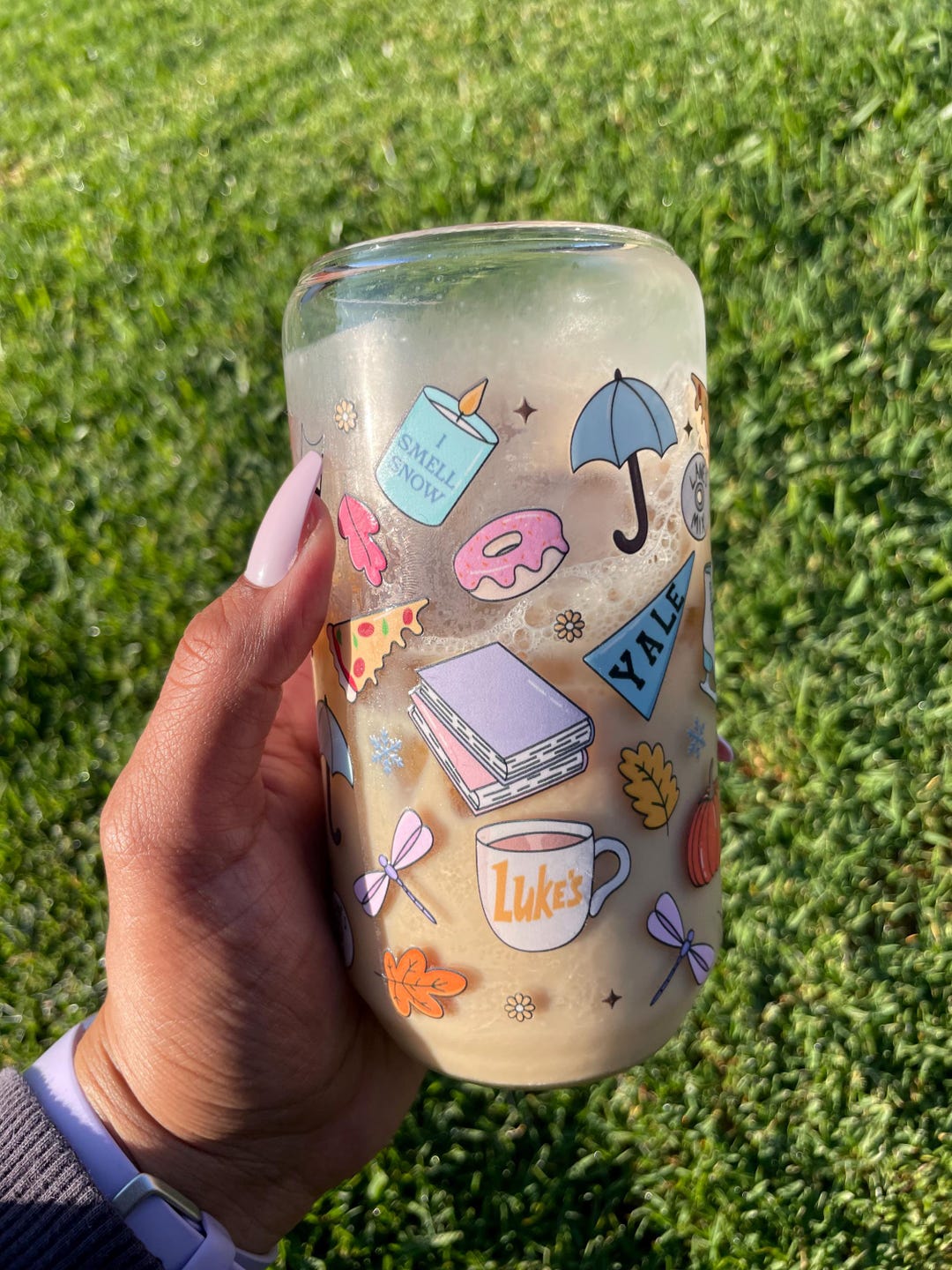 Gilmore Girls Glass Cup, Gilmore Girls Tumbler, Gilmore Girls Gifts ...