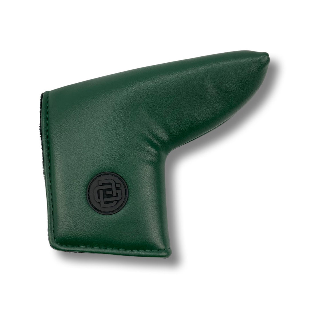 Green Leather Putter Head Cover Magnetic Closure by Detroit Golf Co. - Etsy