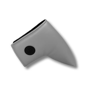 Gray Leather Putter Head Cover Magnetic Closure by Detroit Golf Co. - Etsy