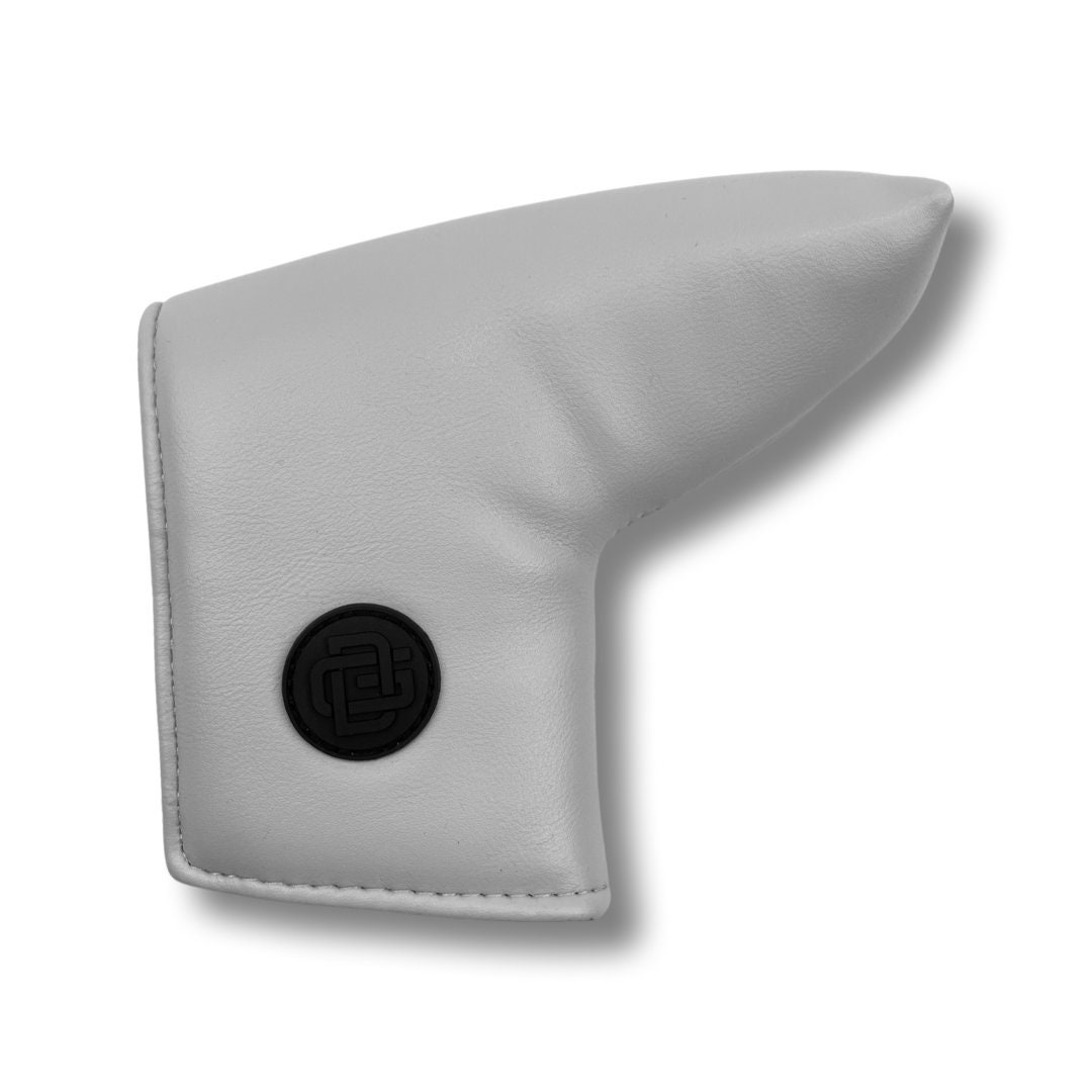 Gray Leather Putter Head Cover Magnetic Closure by Detroit Golf Co. - Etsy