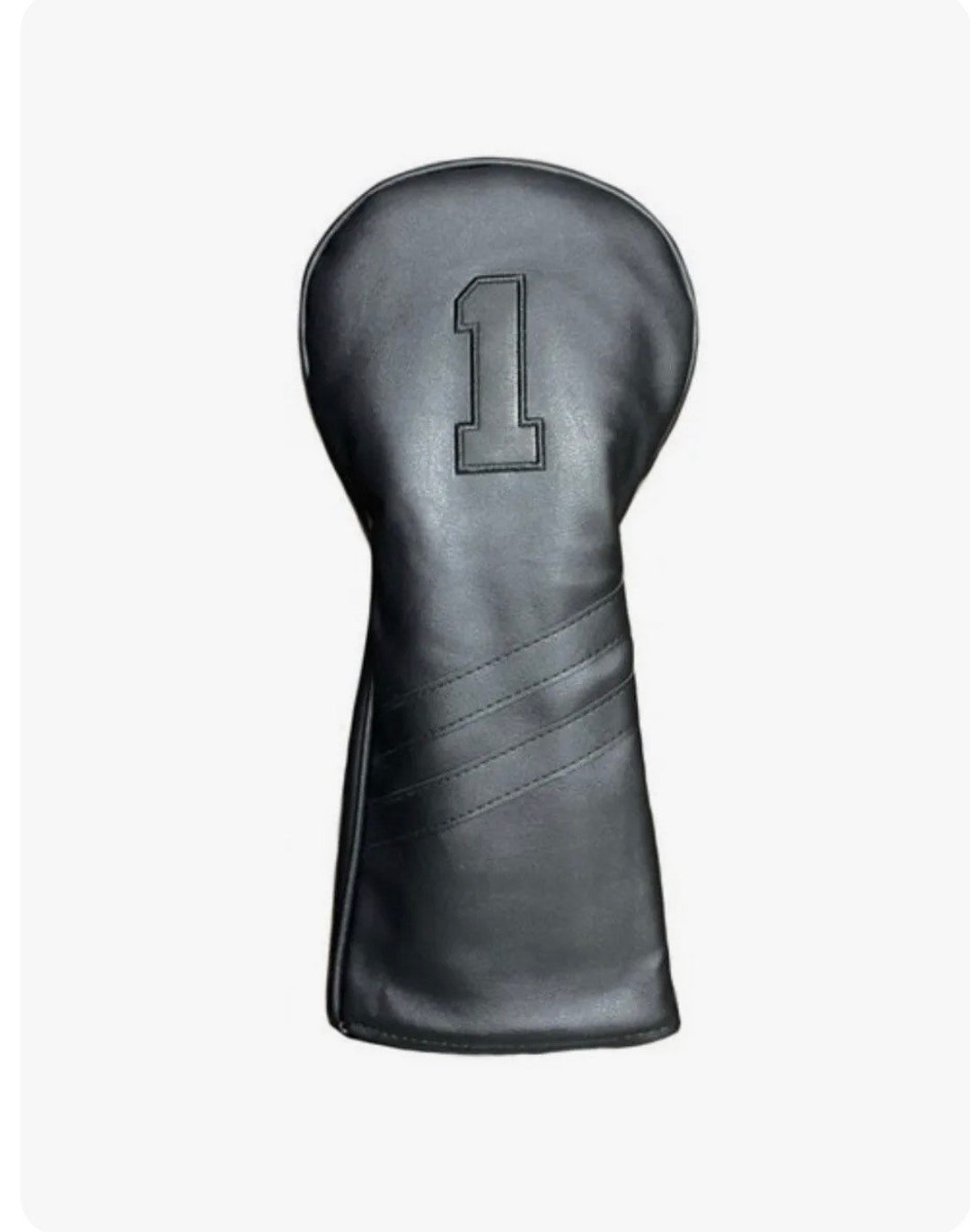 Black Driver Golf Leather Headcover by Detroit Golf Co. - Etsy