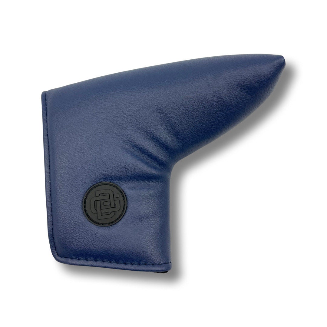 Blue Leather Putter Head Cover Magnetic Closure by Detroit Golf Co. - Etsy