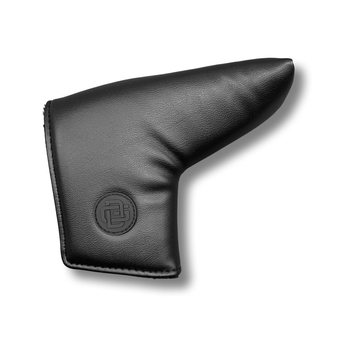 Black Leather Putter Head Cover Magnetic Closure by Detroit Golf Co. - Etsy