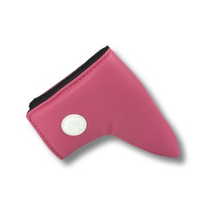 Pink Leather Putter Head Cover Magnetic Closure by Detroit Golf Co. - Etsy