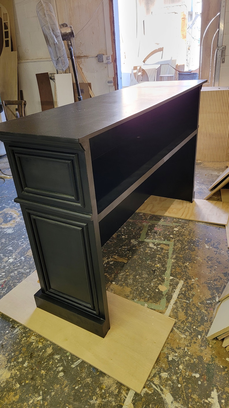 Reception Desk Victorian Desk Cash Wrap Modern Front Desk - Etsy