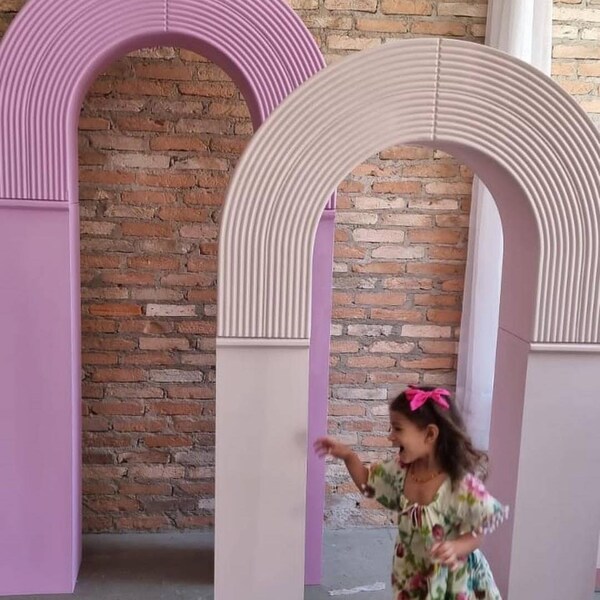 Ripple Arch Backdrop - Etsy