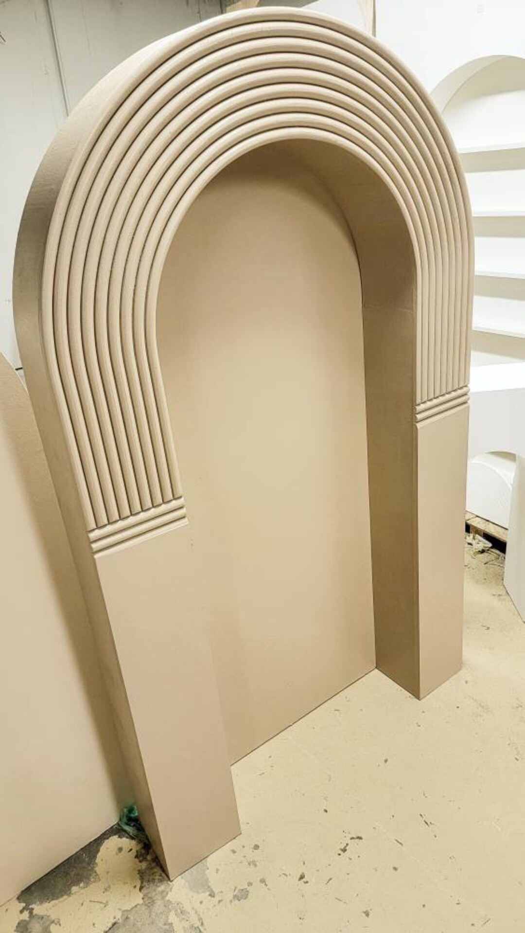 Fluted Backdrop, Arch Backdrop, Wedding Backdrop, Birthday Backdrop ...