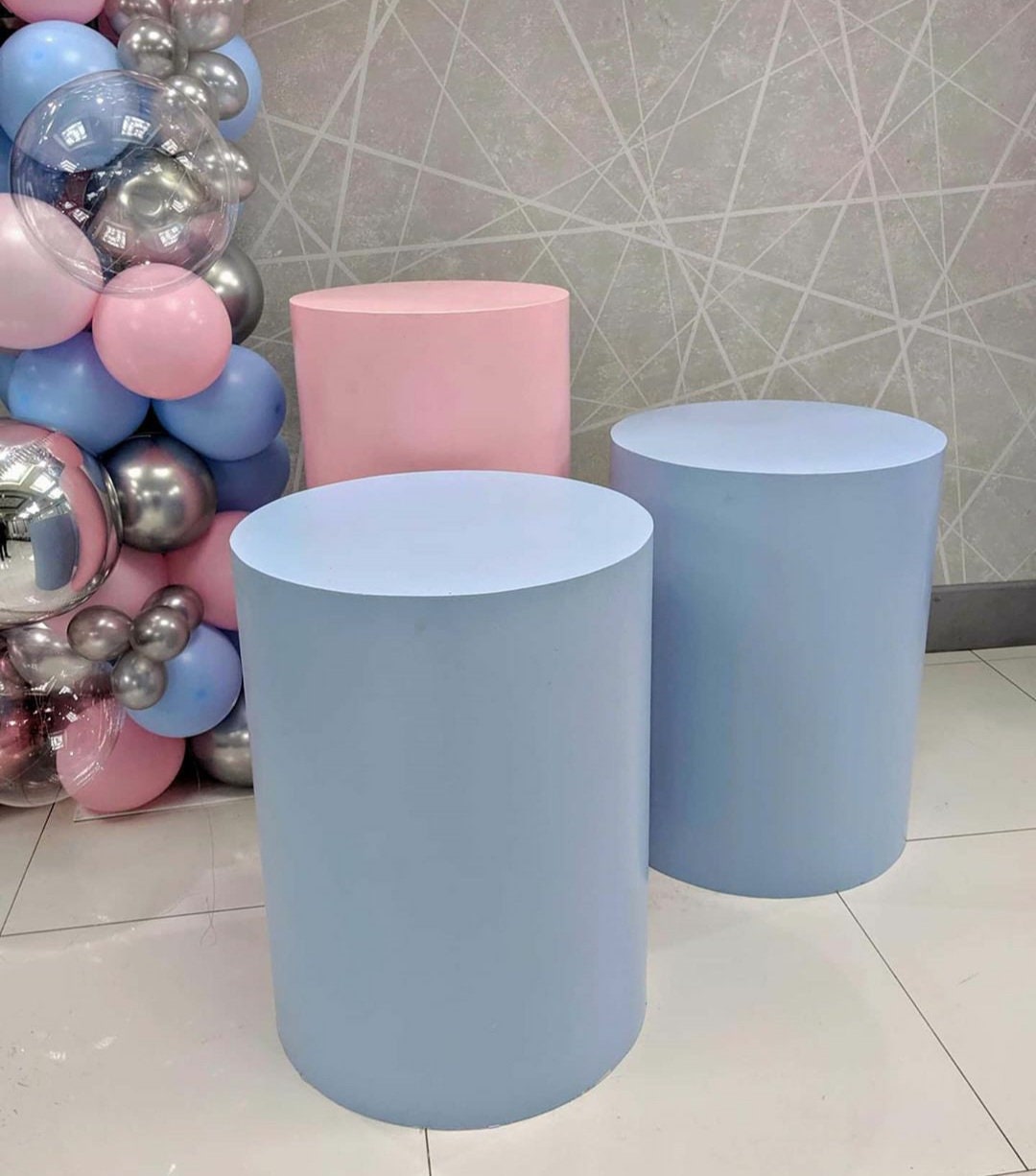 Local Nj PICKUP ONLY Round Plinths Round Pedestals Dessert - Etsy
