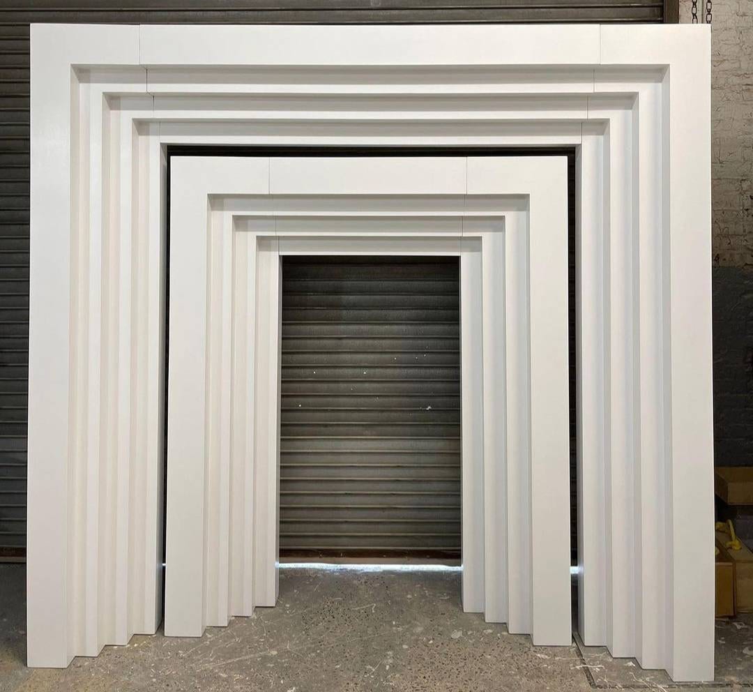 5 Layer 3D Arch Backdrop Buy 1 or 2, Parametric Backdrop for Birthdays ...