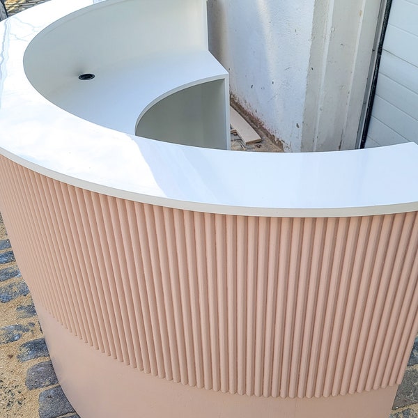 Small Reception Desk - Etsy