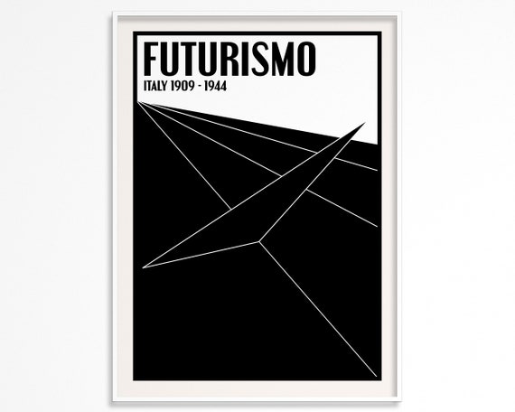 FUTURISM ART Printable Poster Art Movement Poster | Etsy UK