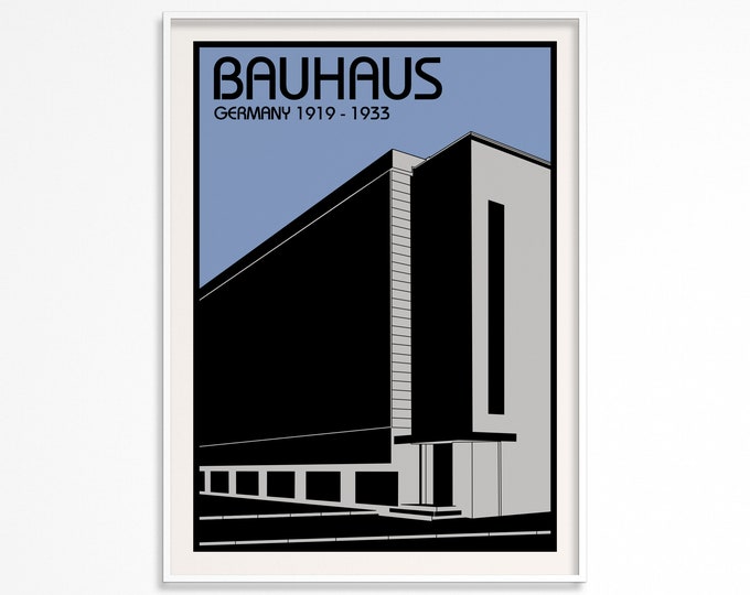 BAUHAUS ART Printable Poster - Art Movement Poster - Printable Wall Art ...