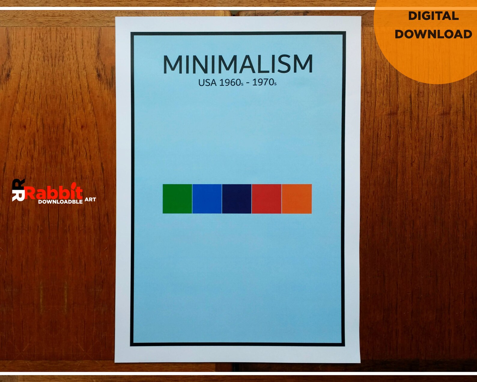 MINIMALISM ART Printable Poster - Art Movement Poster - Printable Wall ...