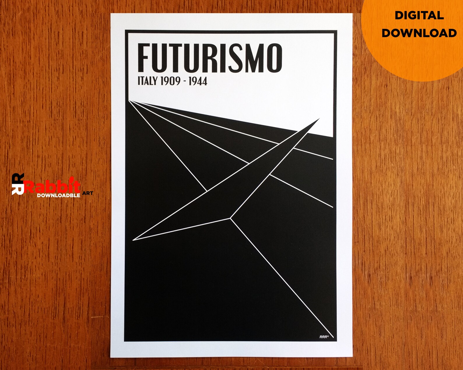 FUTURISM ART Printable Poster Art Movement Poster - Etsy UK
