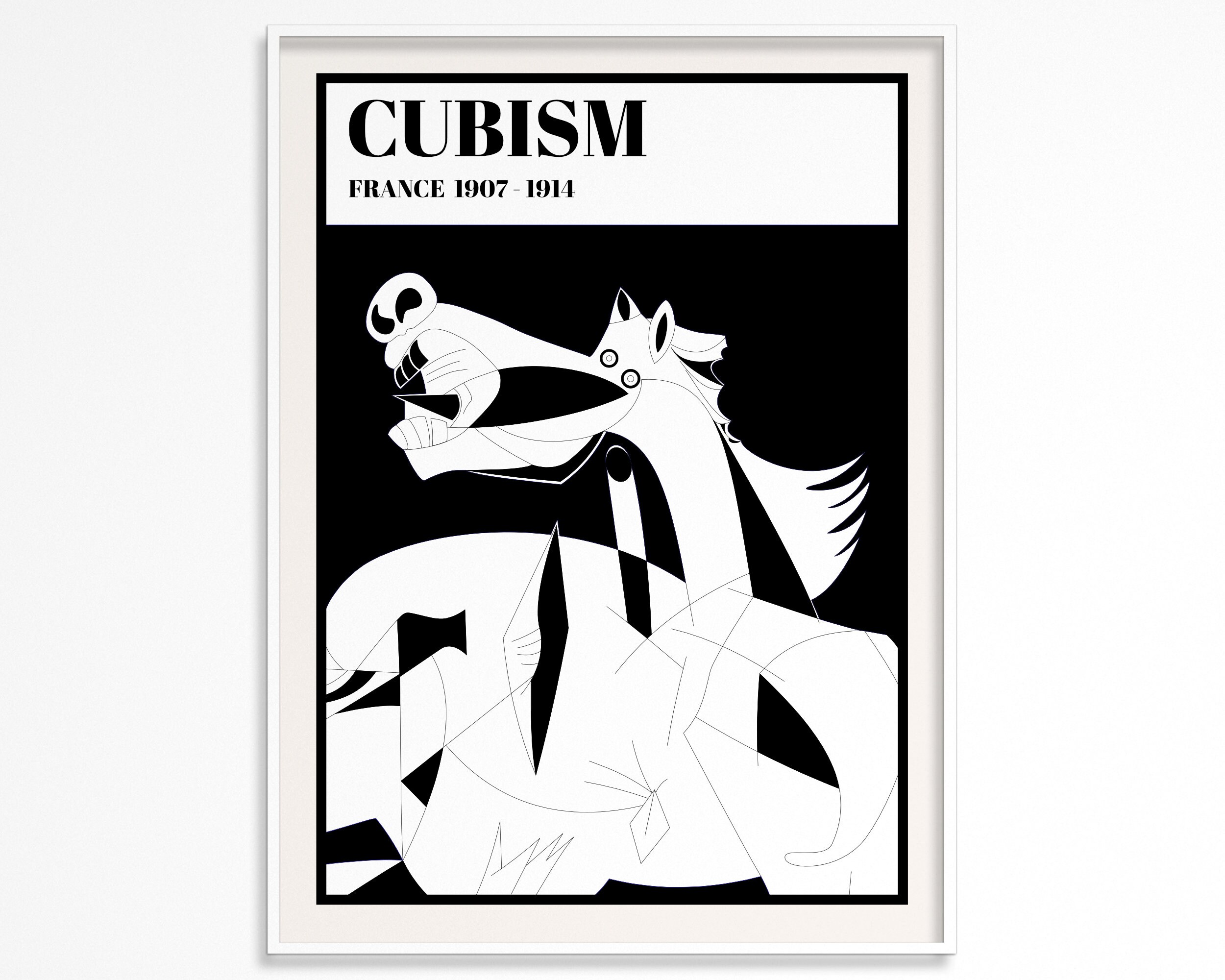 CUBISM ART Printable Poster Art Movement Poster Printable Wall Art ...