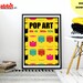 POP ART Printable Poster Art Movement Poster Printable Wall Art Digital ...