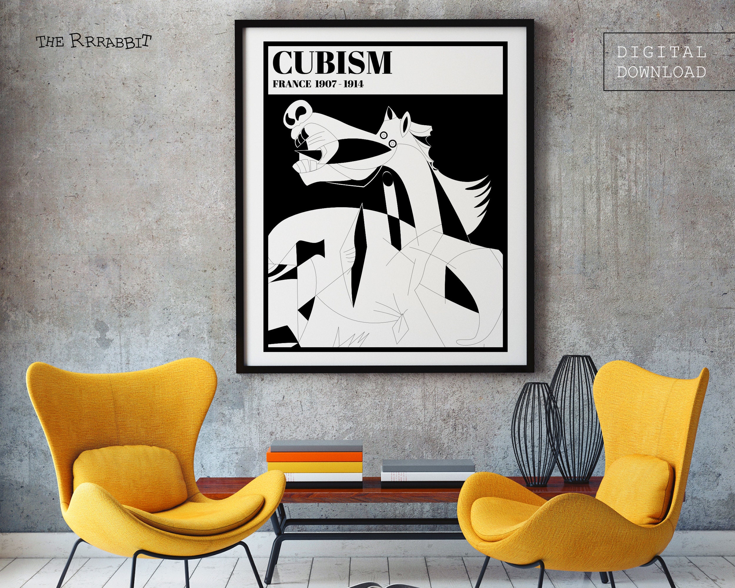 CUBISM ART Printable Poster Art Movement Poster Printable - Etsy