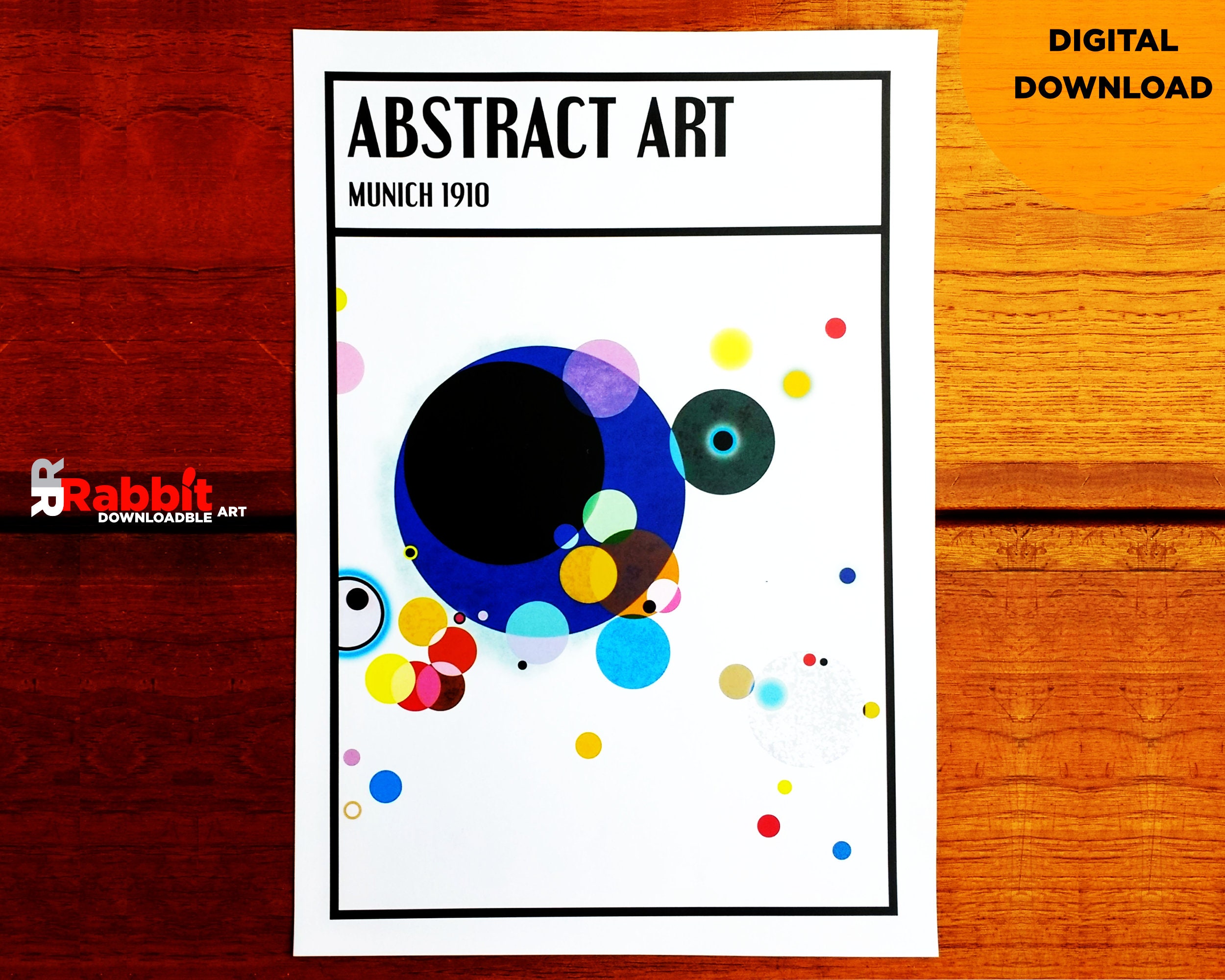 ABSTRACT ART Printable Poster White Art Movement Poster - Etsy UK