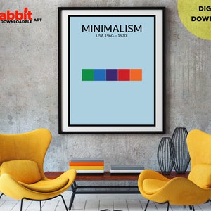 MINIMALISM ART Printable Poster - Art Movement Poster - Printable Wall ...