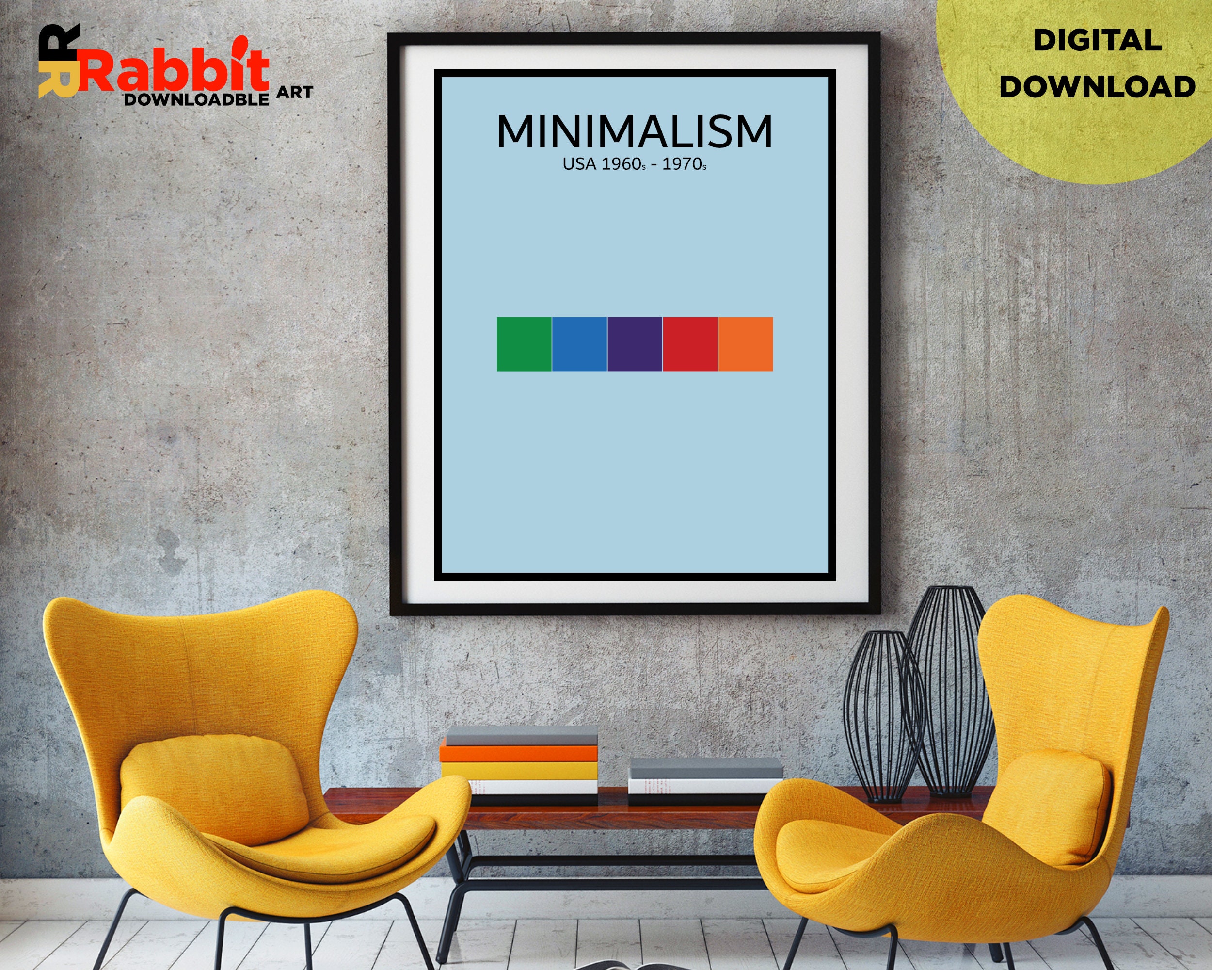 MINIMALISM ART Printable Poster - Art Movement Poster - Printable Wall ...
