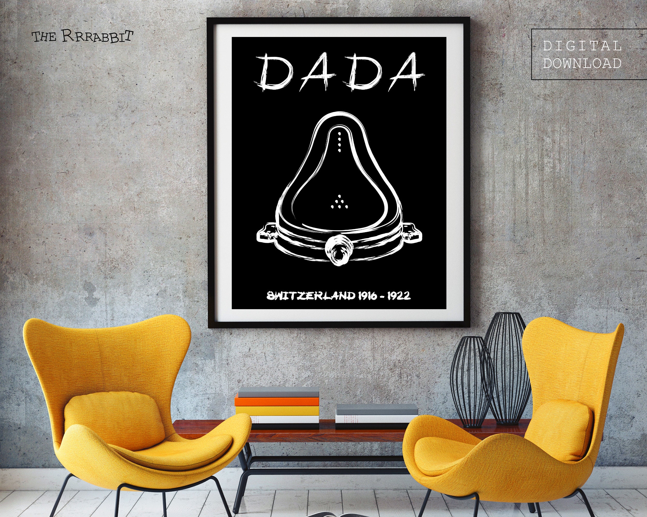 Dadaism Printable Poster Marcel Duchamp Fountain Art - Etsy UK
