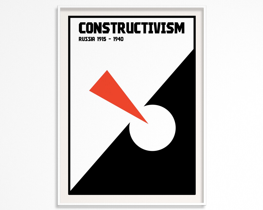 CONSTRUCTIVISM ART Printable Poster Art Movement Poster Printable Wall ...