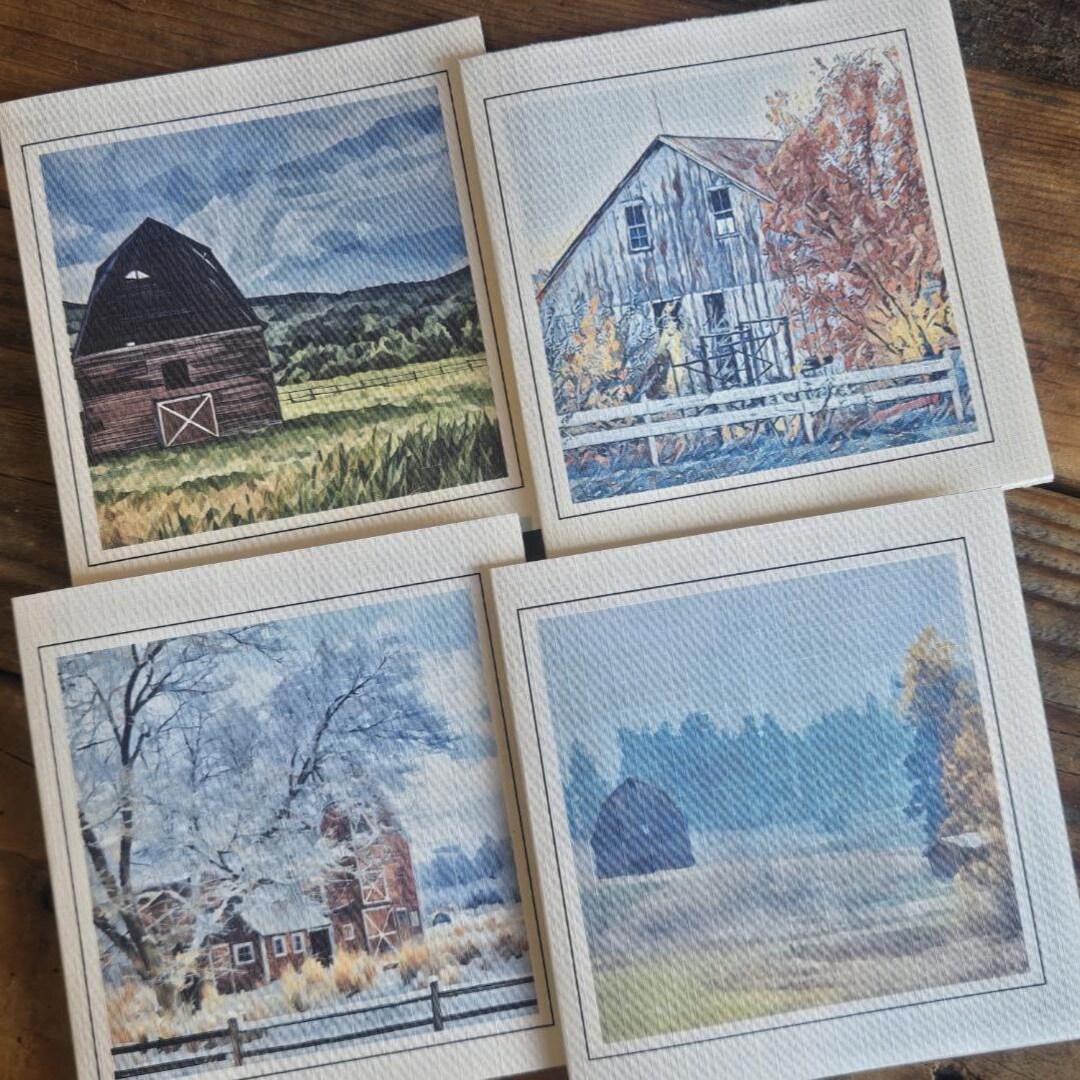 Rustic Barns Card Set | Prints From Original Photographs | Artsy Photos ...