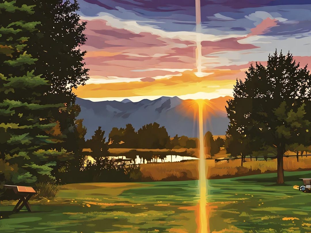 Wasatch Mountains Sunset Art Print | Golden Utah Sunset Art Print From ...