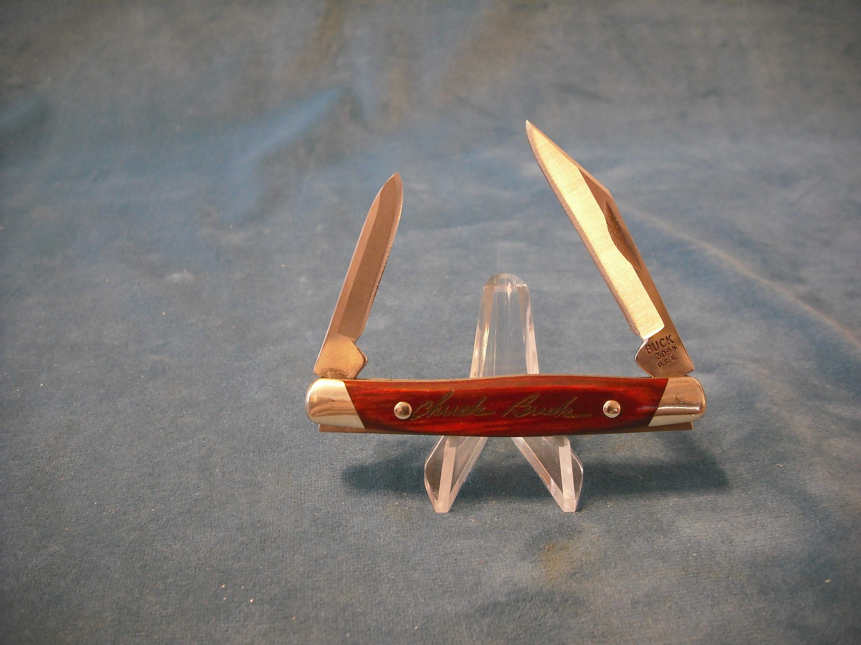 Buck 309 Companion 2 Blade Pocket Knife Chairman Series Original Box ...