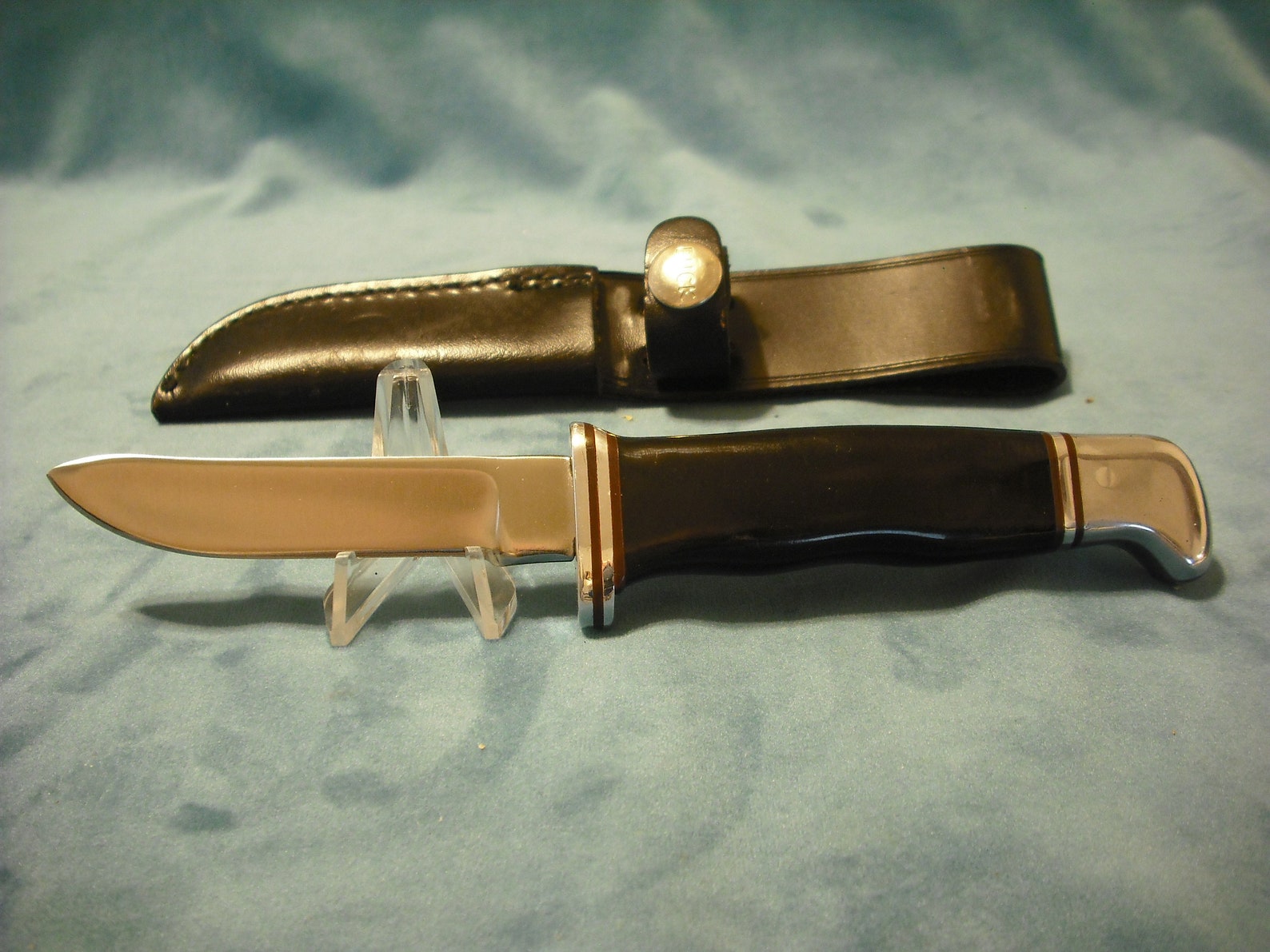 Vintage 1 Line Buck 116 Caper Fixed Blade Knife & Black | Etsy