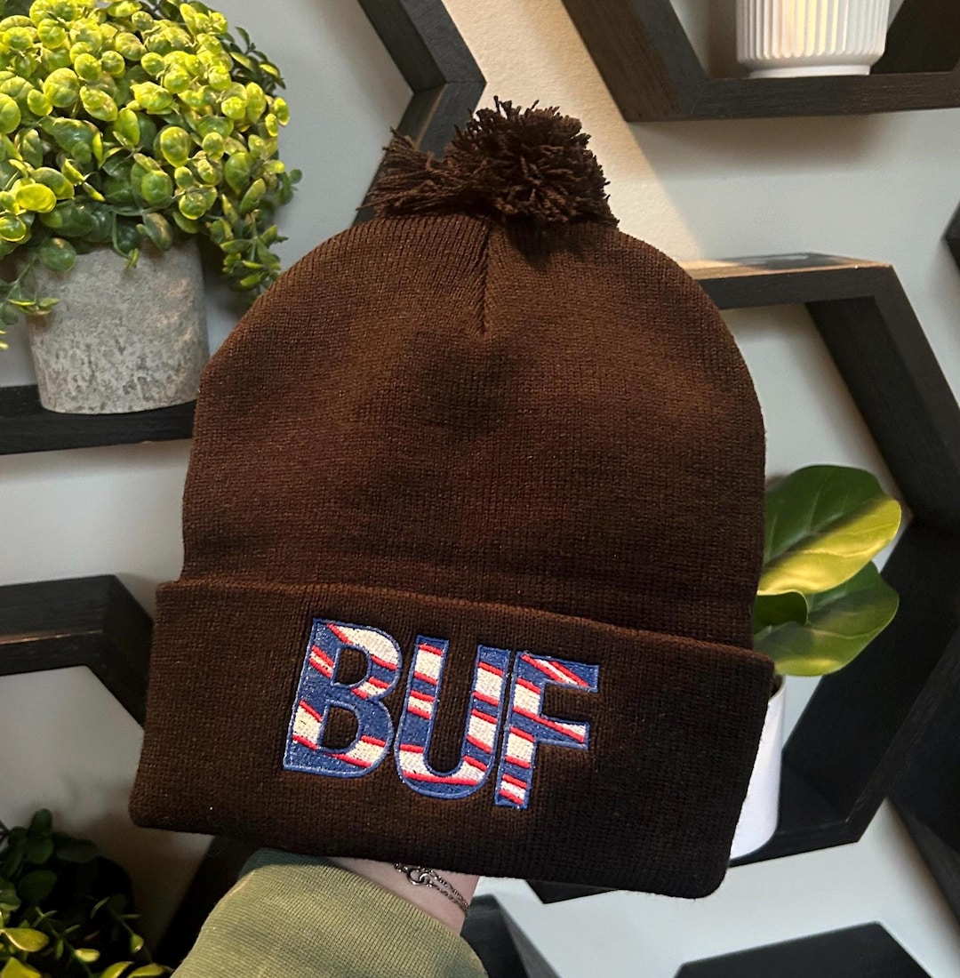 Embroidered Buffalo “BUF” Bills Tie Dye Beanie|buffalo |winter Hat - Etsy