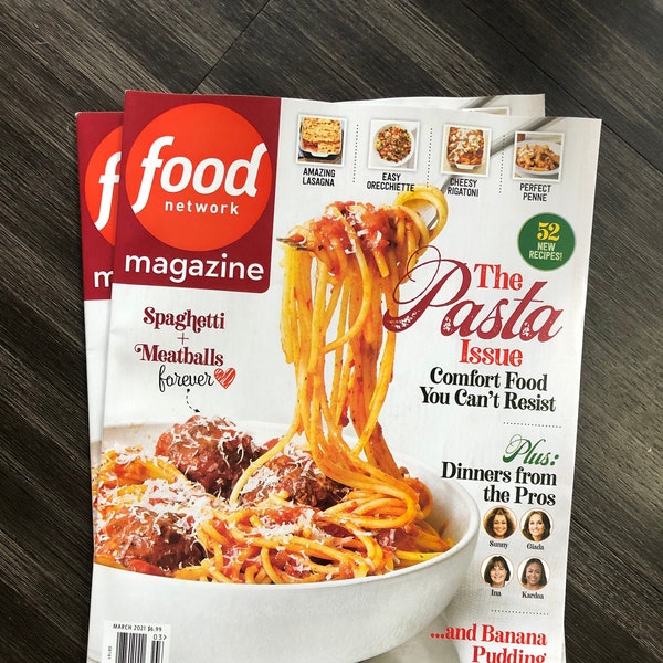Food Magazine - Etsy