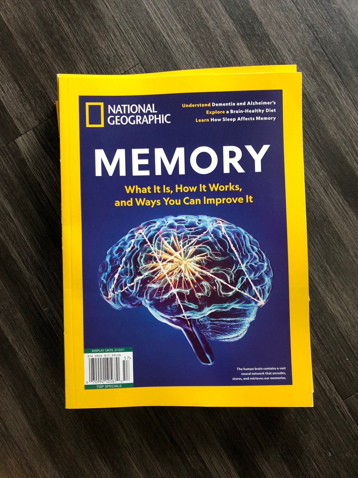 National Geographic Magazine Memory 2021 | Etsy