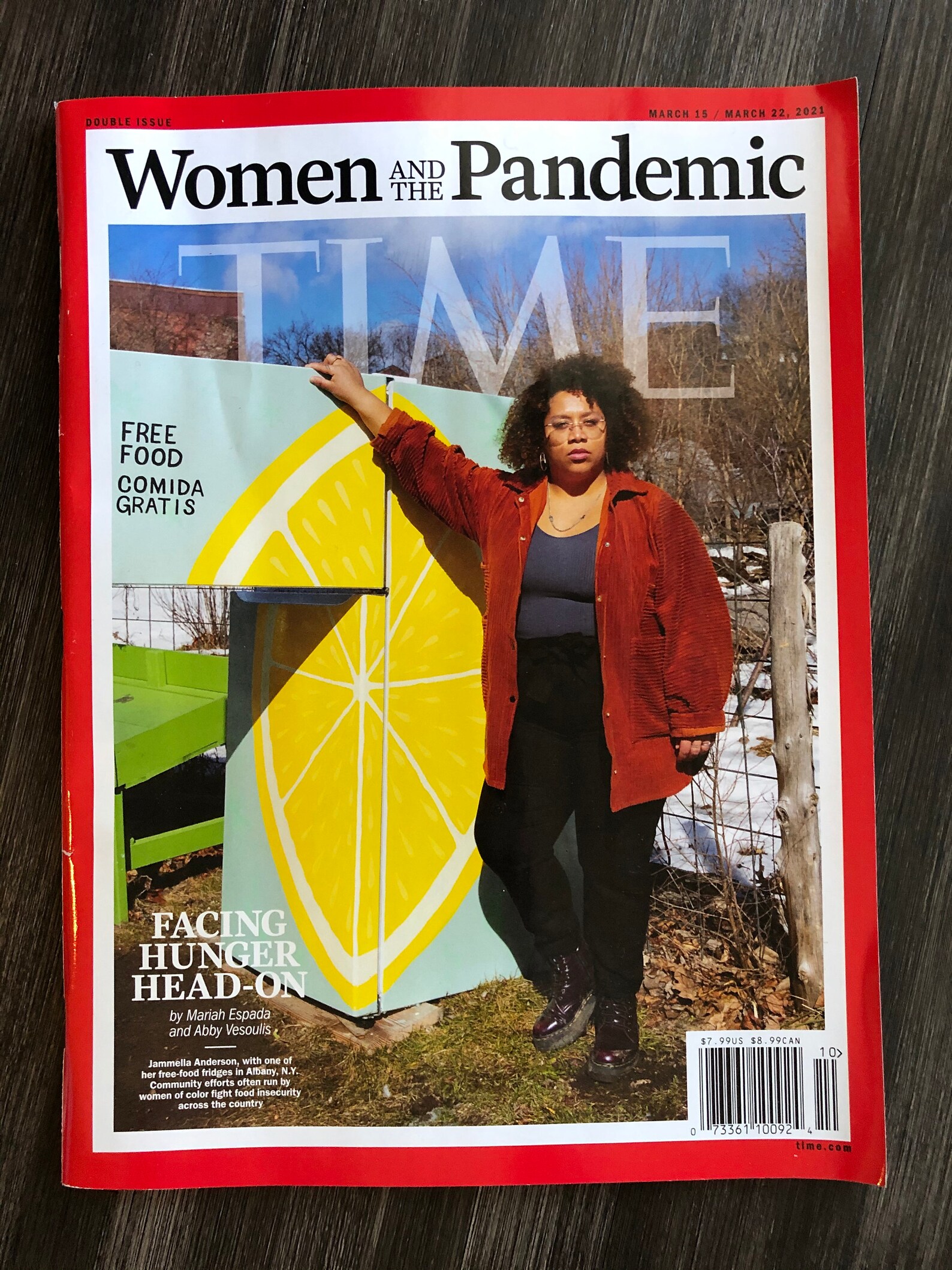 TIME Magazine Women and the Pandemic Facing Hunger Head-on 2021 - Etsy