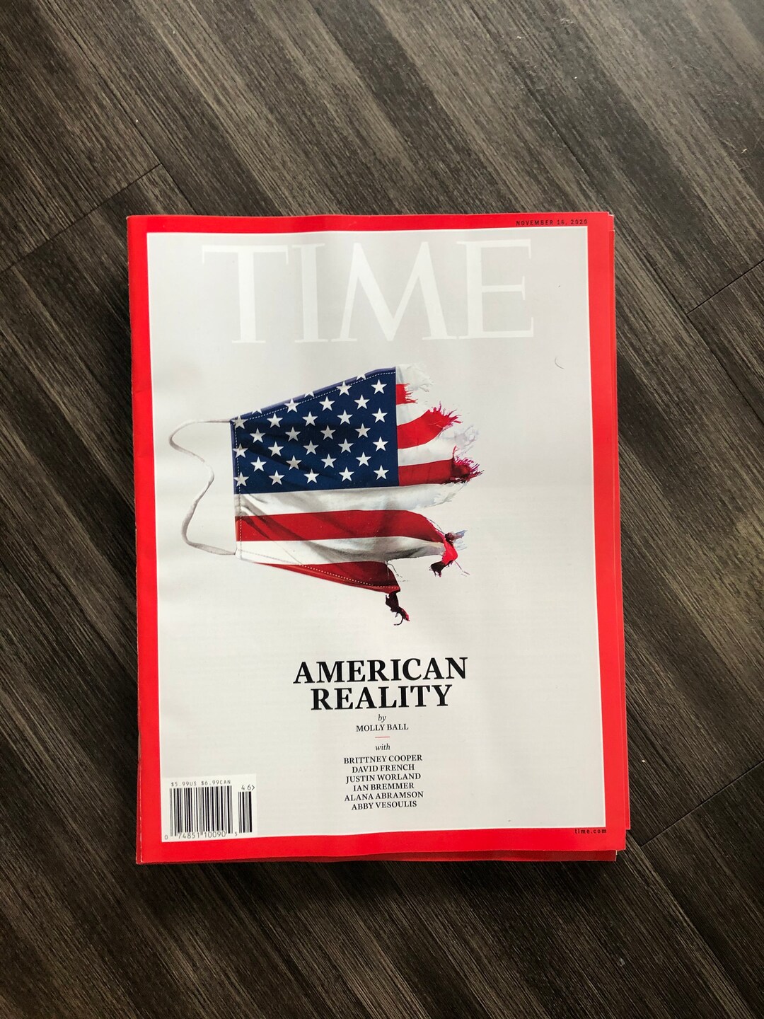 TIME Magazine American Reality 2020 - Etsy