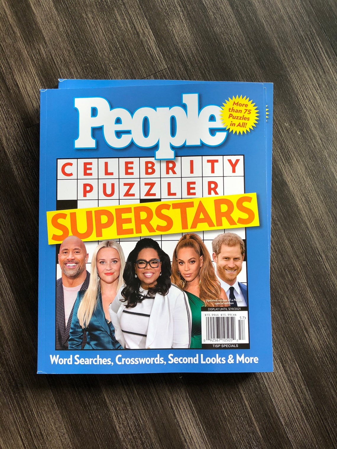 People Magazine Celebrity Puzzler , Superstars 2021 - Etsy