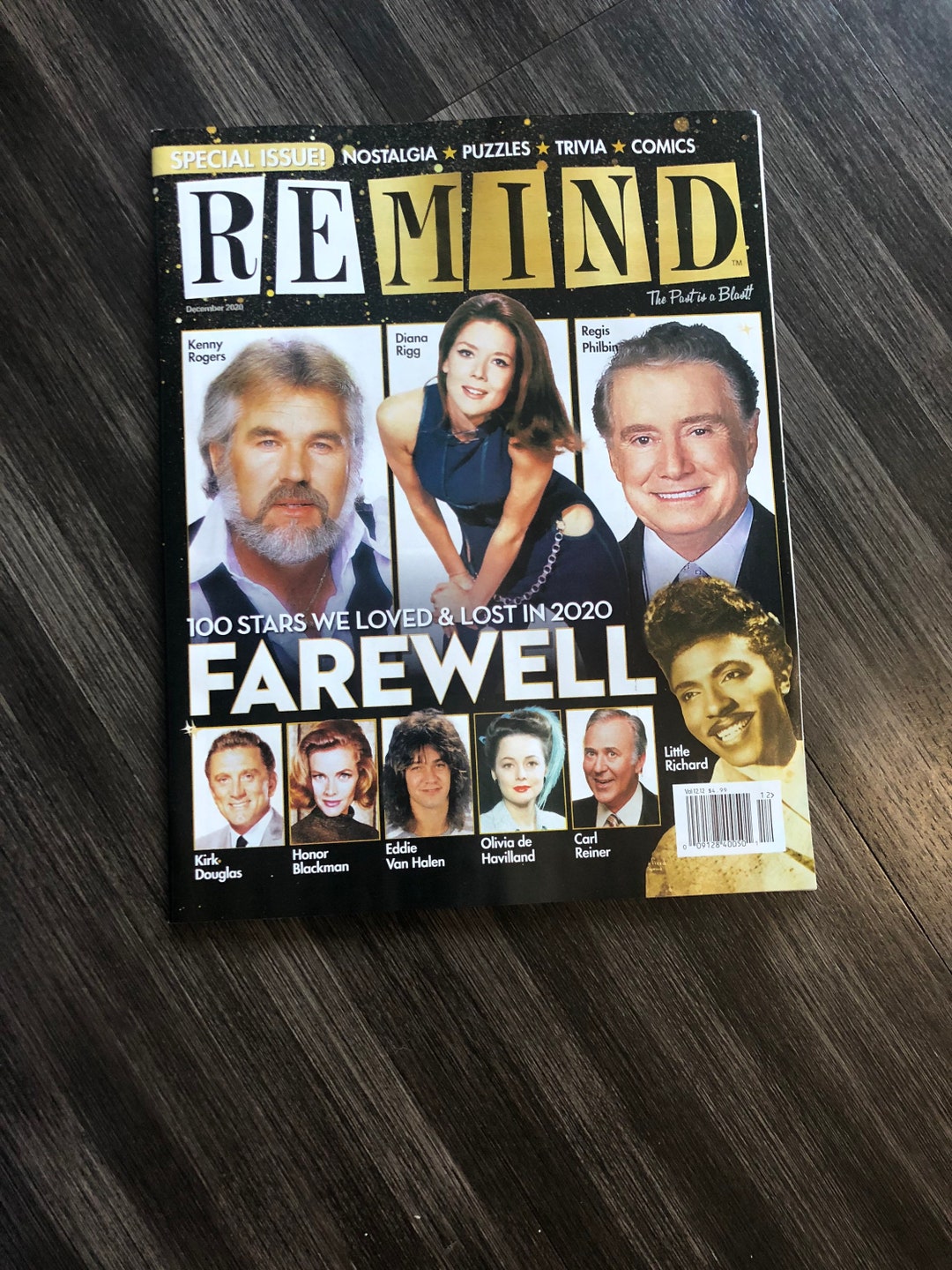 REMIND Magazine 100 Stars We Loved and Lost in 2020 2020 - Etsy